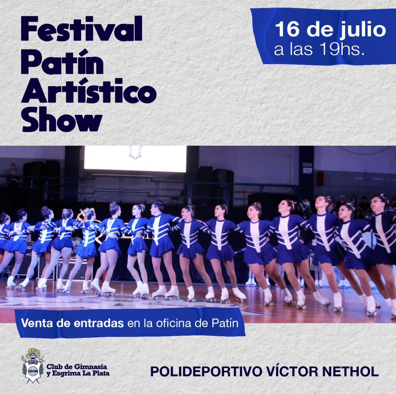 ¡Se viene un nuevo Show de Patín! – Club de Gimnasia y Esgrima La Plata